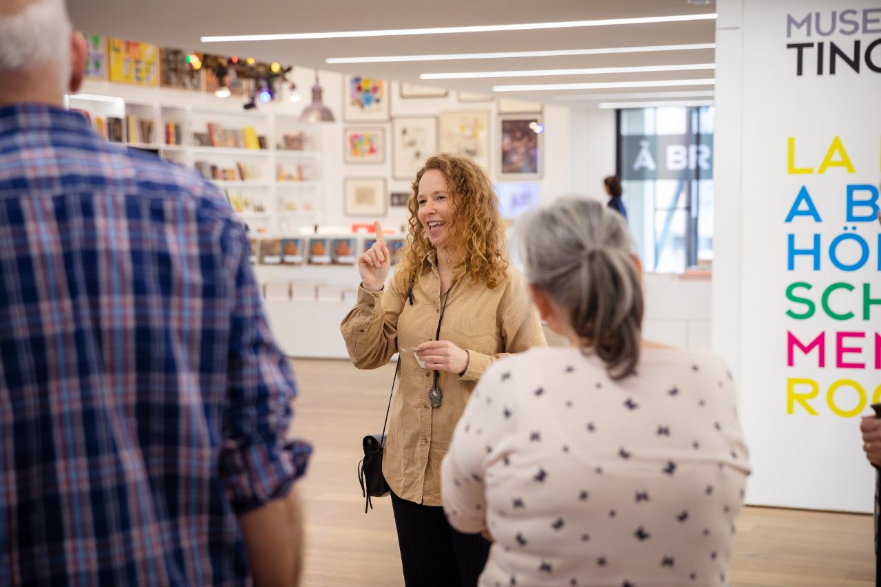 Public guided tour in sign language | Museum Tinguely Basel